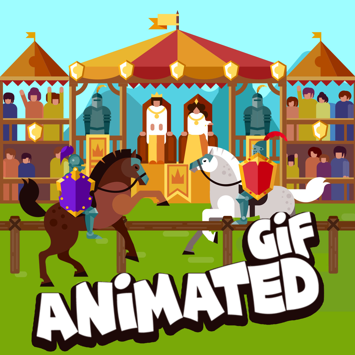 ArtStation - 6 battle scenes and horse animation