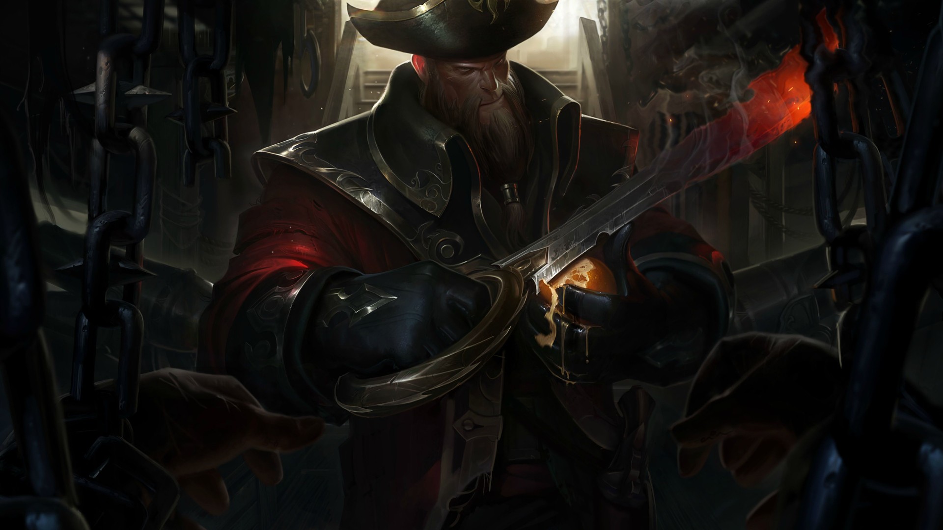 ArtStation - Captain Gangplank Login Animation