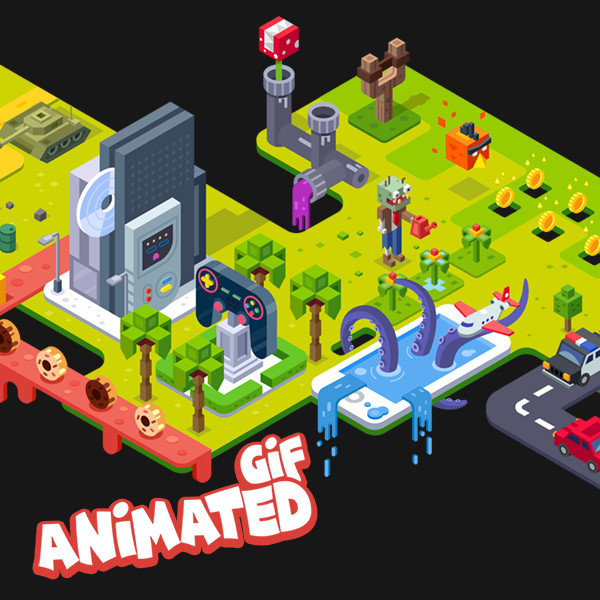 ArtStation - isometric animation.