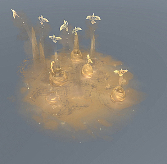 ArtStation - Sand Birds - FX