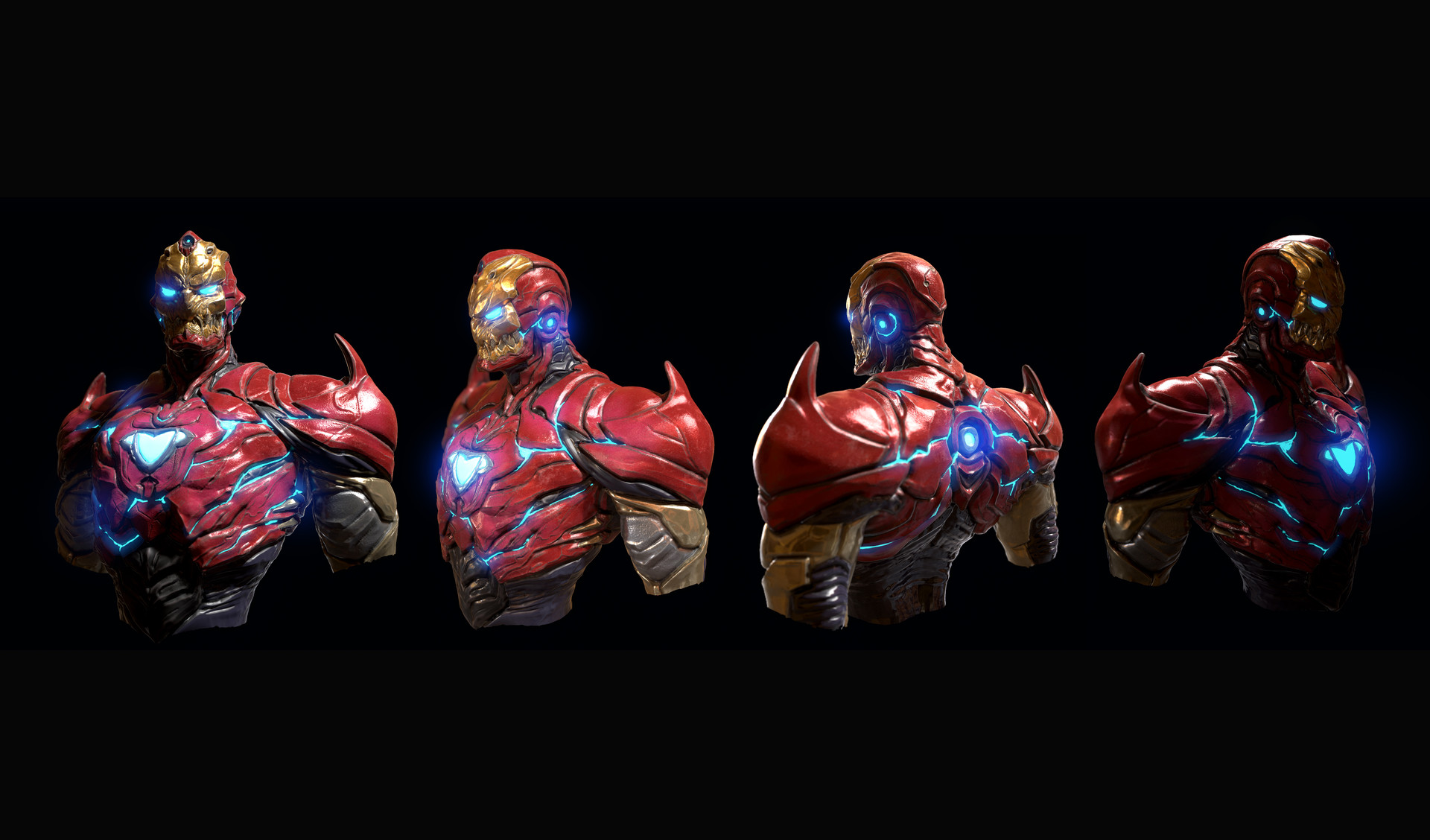 ArtStation - Biochemical Iron Man