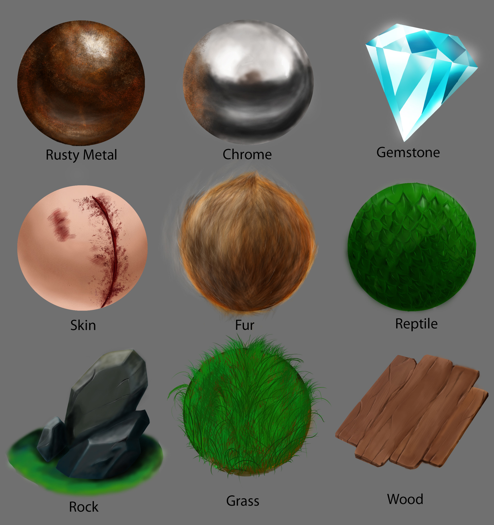 ArtStation - Texture Study