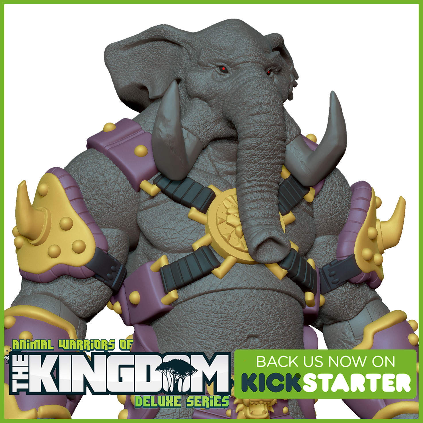 ArtStation - General Mambu 5 Inch Action Figure from Animal Warriors of ...