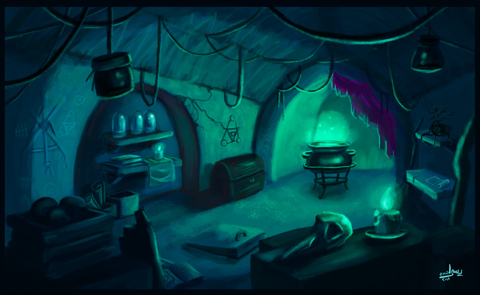 ArtStation - Witch House