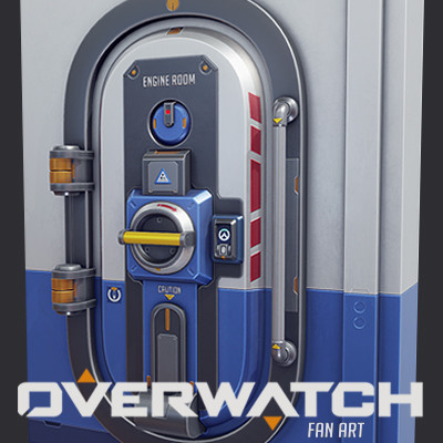 ArtStation - Overwatch - Pressure Door (Fan Art)