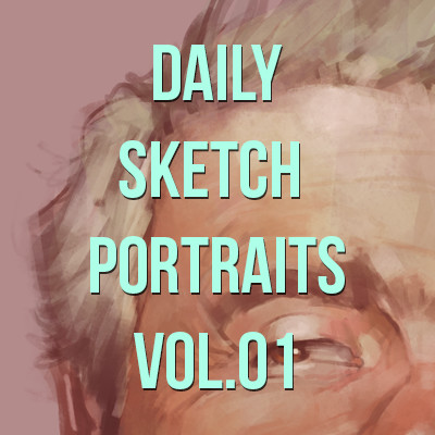 ArtStation - daily sketch portraits vol.01