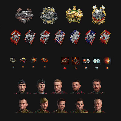 ArtStation - World of Tanks - Icons