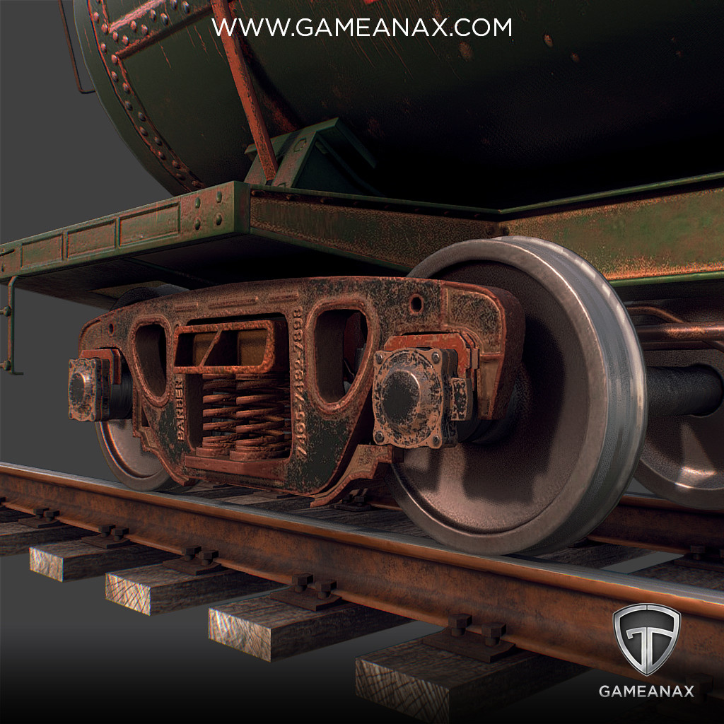 ArtStation - Tank Car
