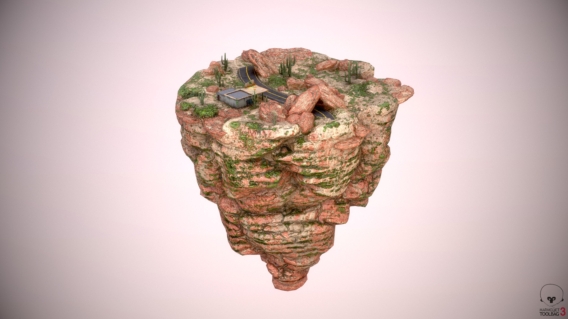 ArtStation - A Simple Desert Scene | 2018