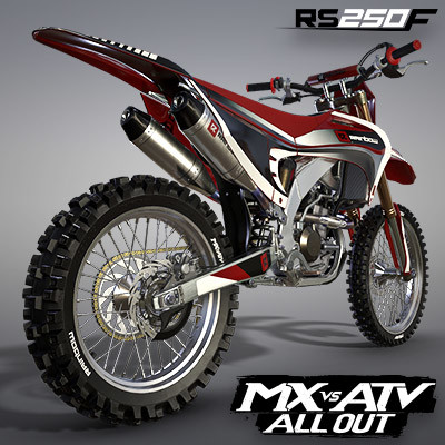 ArtStation - RAINBOW RS250F MOTOCROSS BIKE MX vs ATV ALL OUT