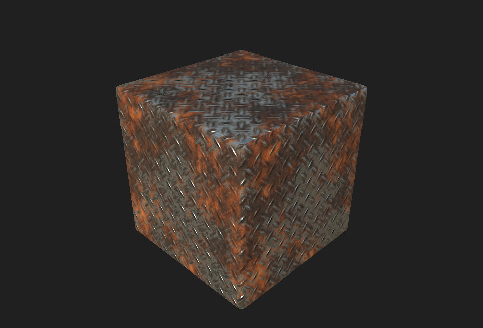 ArtStation - Perforated Metal