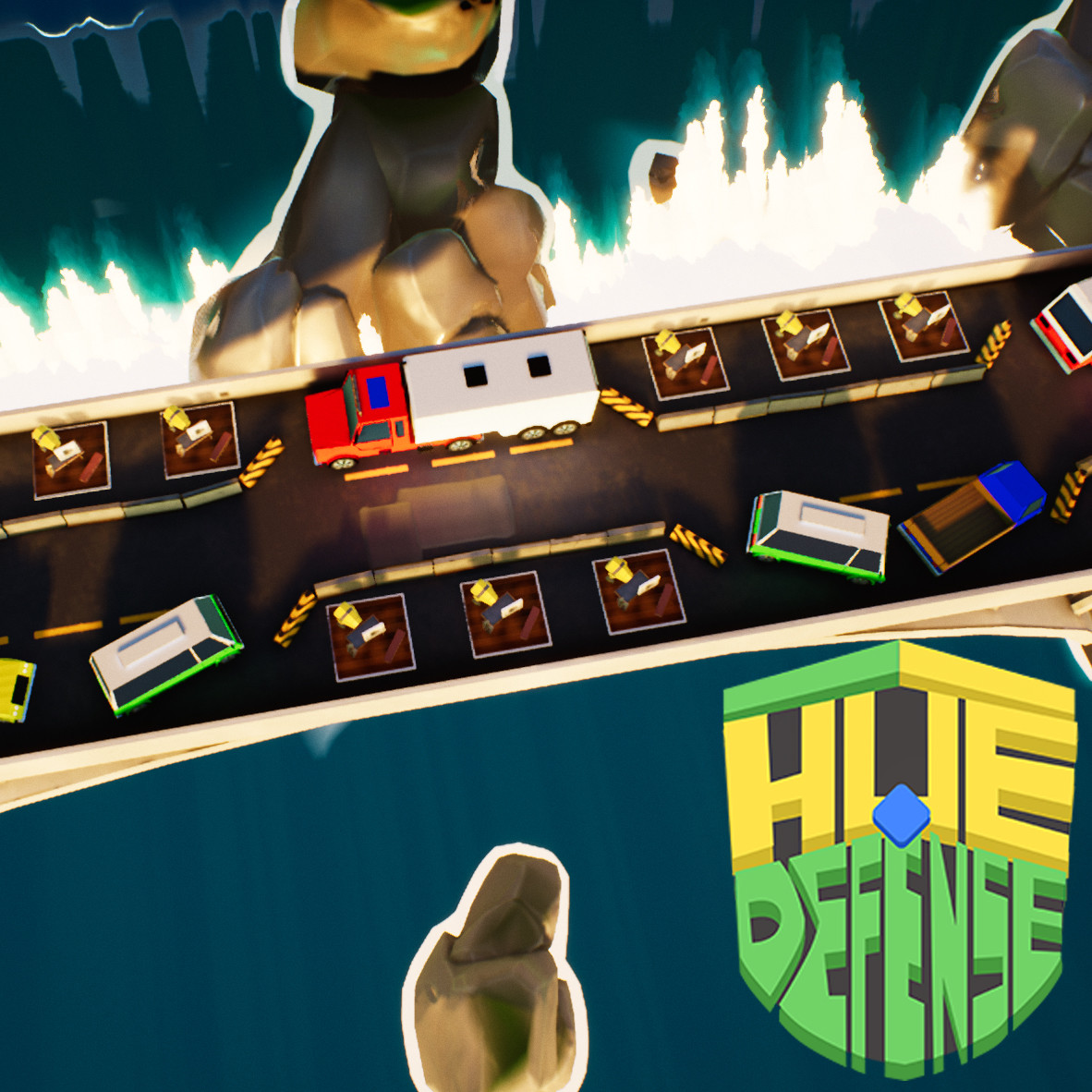 ArtStation - Hue Defense - Friendship Bridge