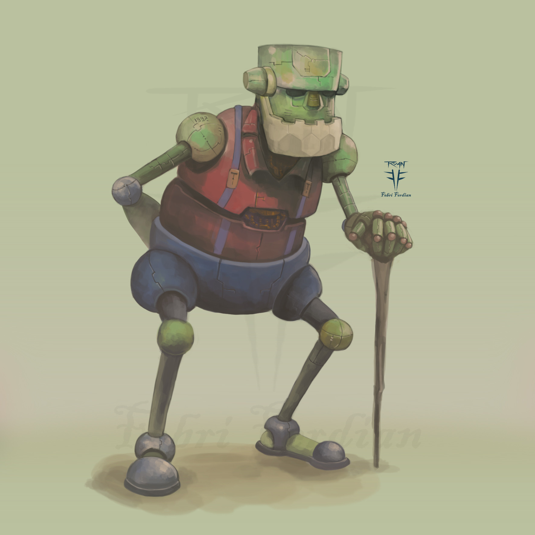 ArtStation - Old Robot