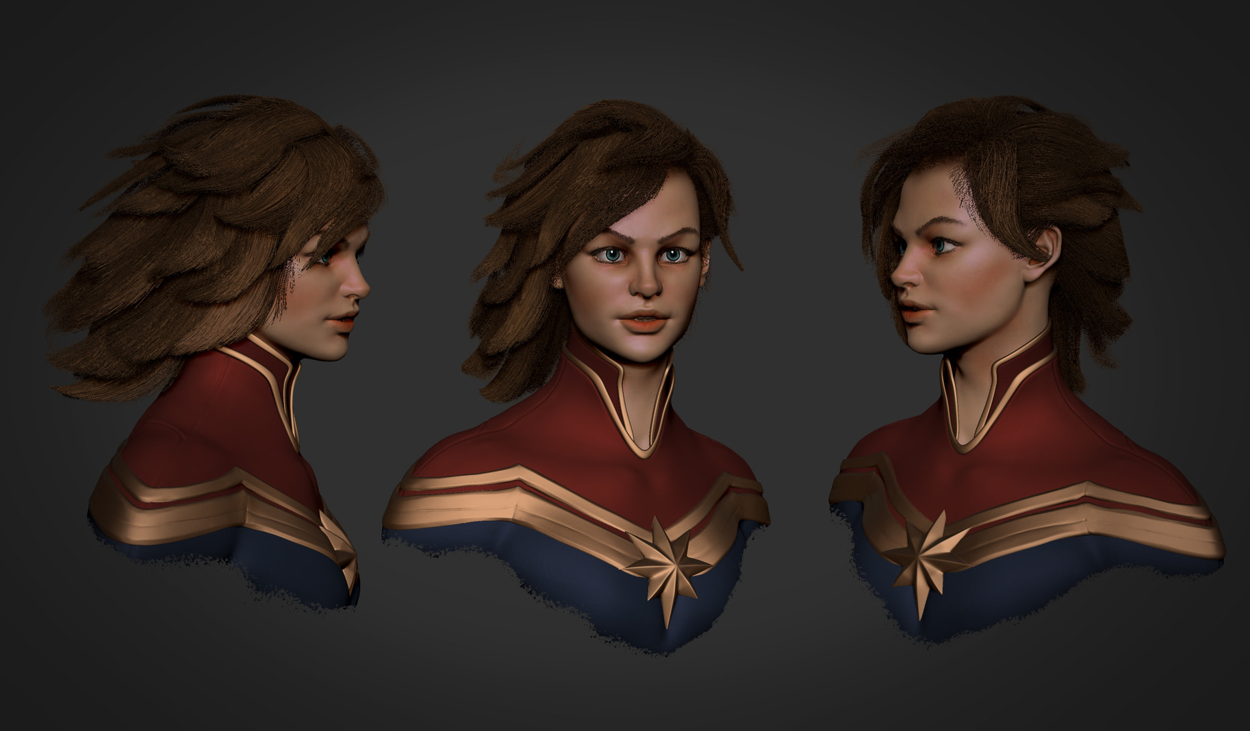 ArtStation - Cpt. Marvel