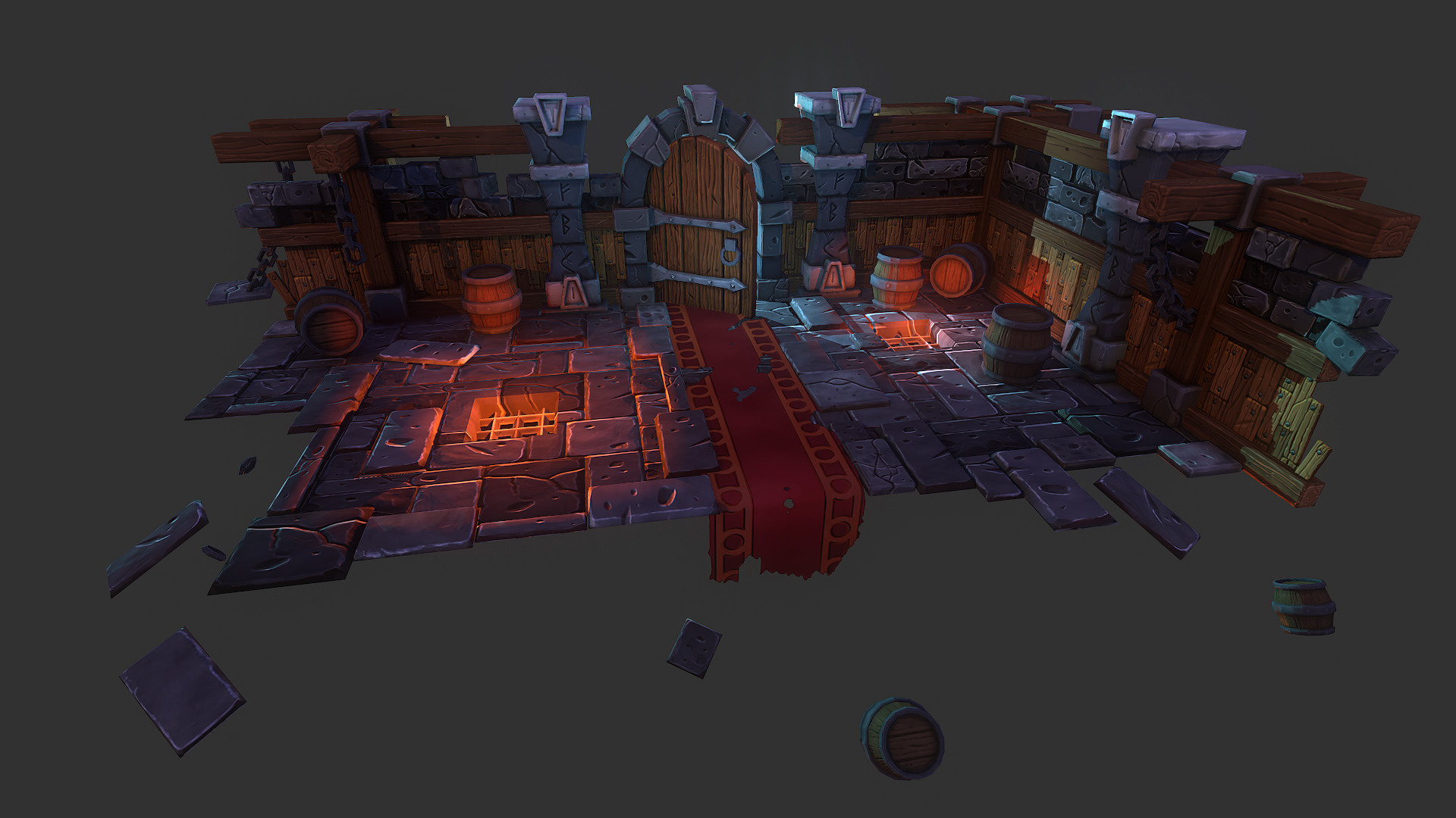 ArtStation - Dungeon Room