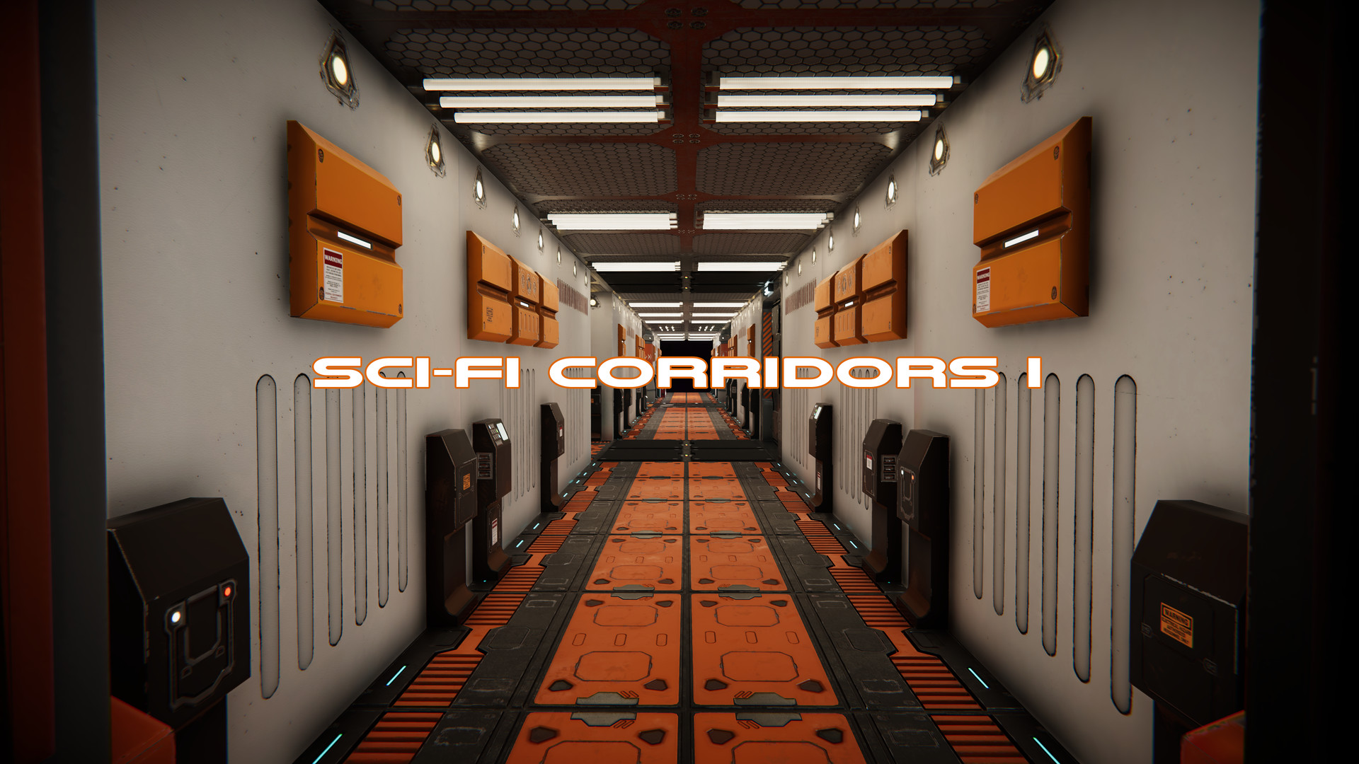 ArtStation - Sci-Fi Corridors I for Unity engine