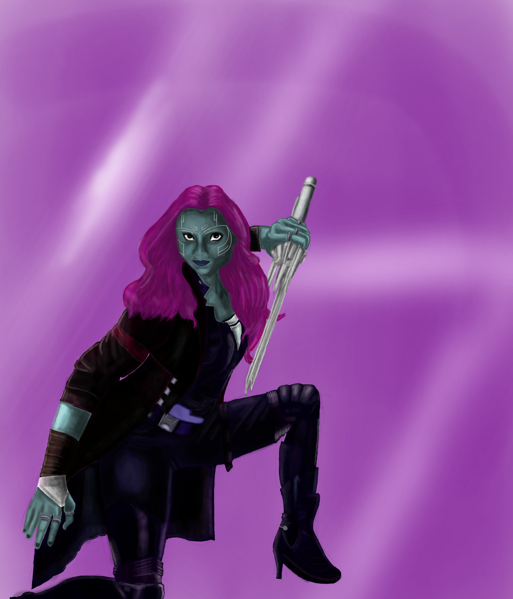 ArtStation - Movie Poster Gamora