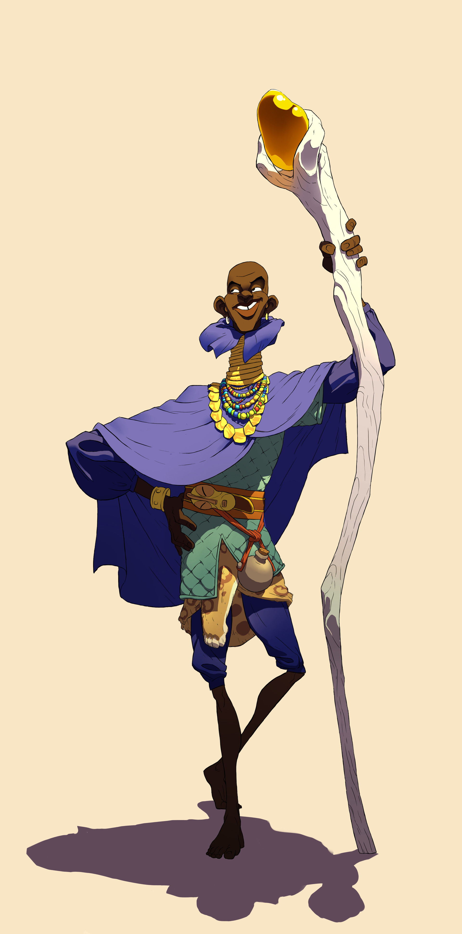 ArtStation - Character Design Challenge June 2018 - African tribe ...