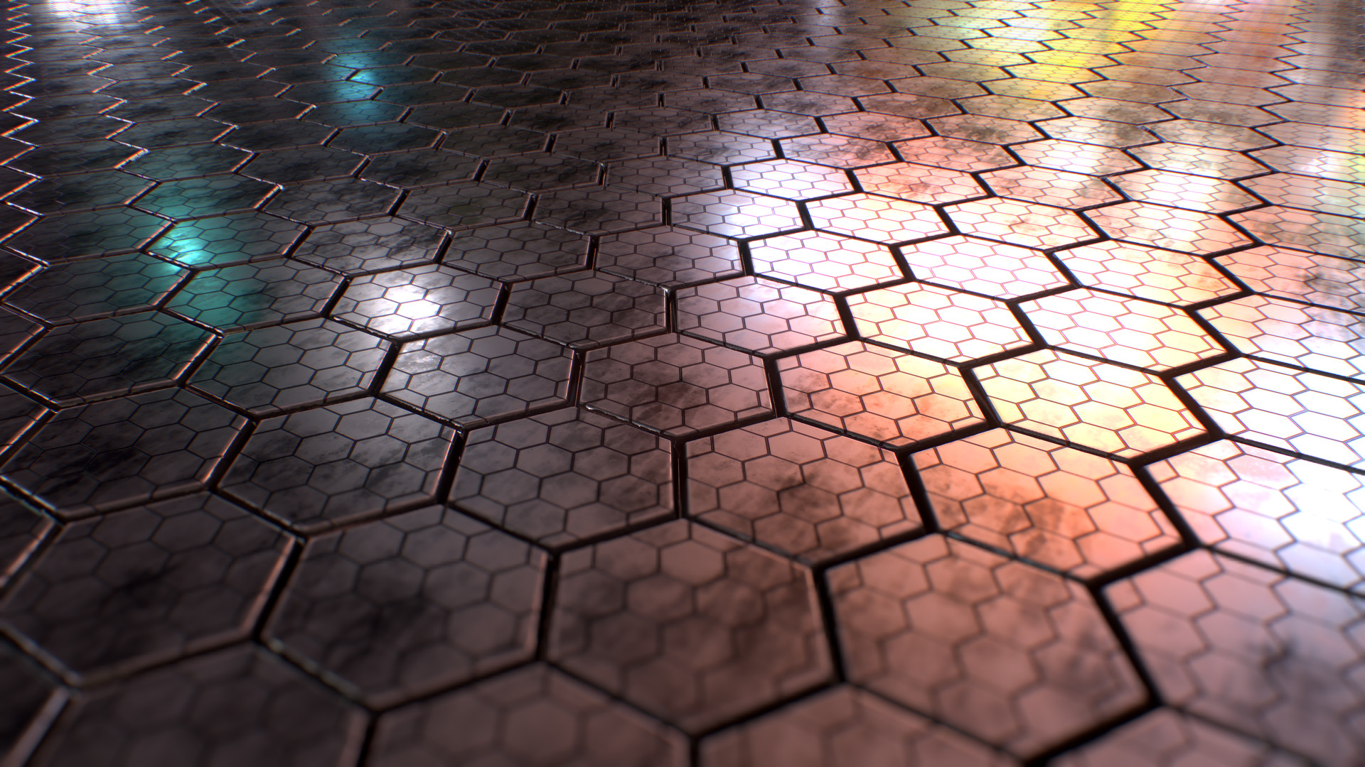 ArtStation - SciFi Floor Panels