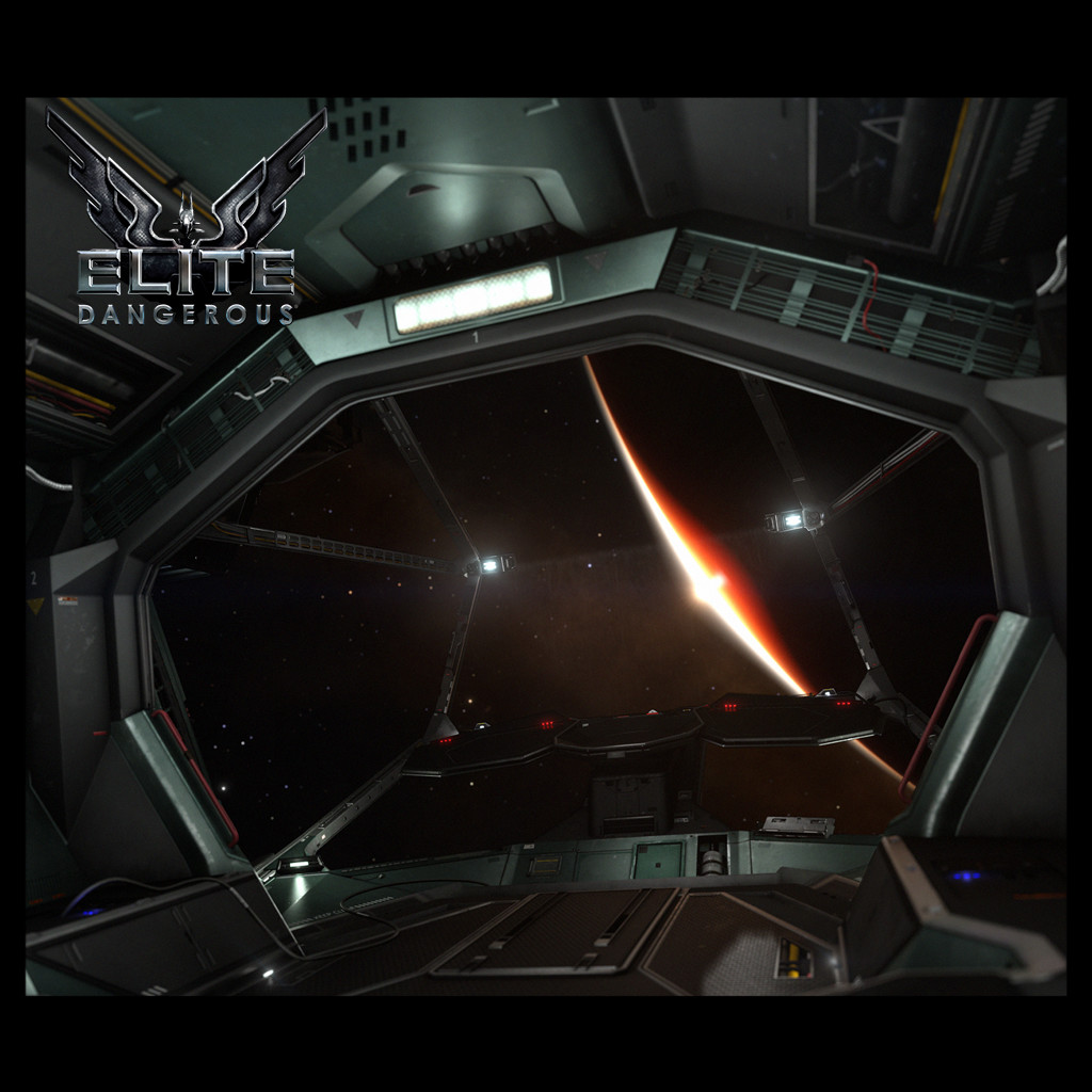 Jordan Clarry additional work - Krait cockpit - Elite Dangerous