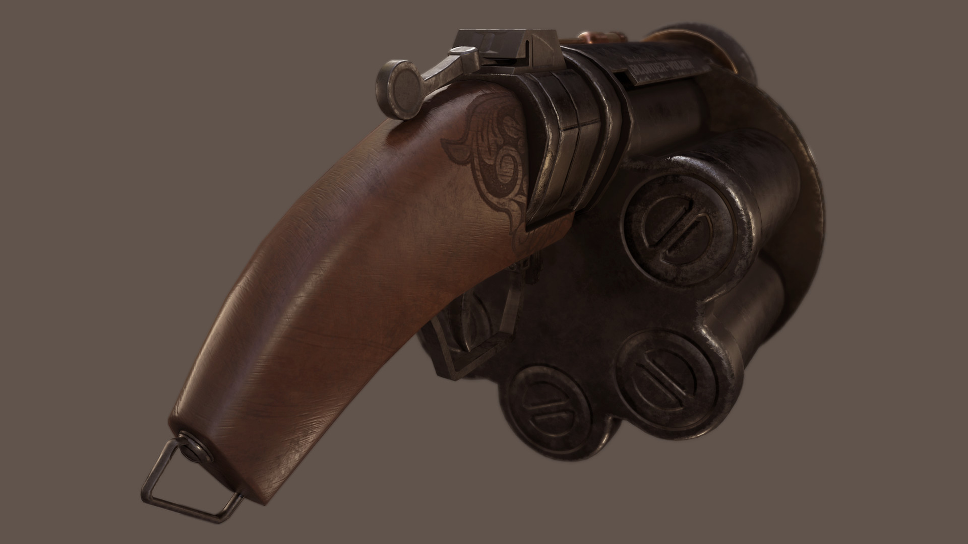 ArtStation - Steampunk Grenade Launcher