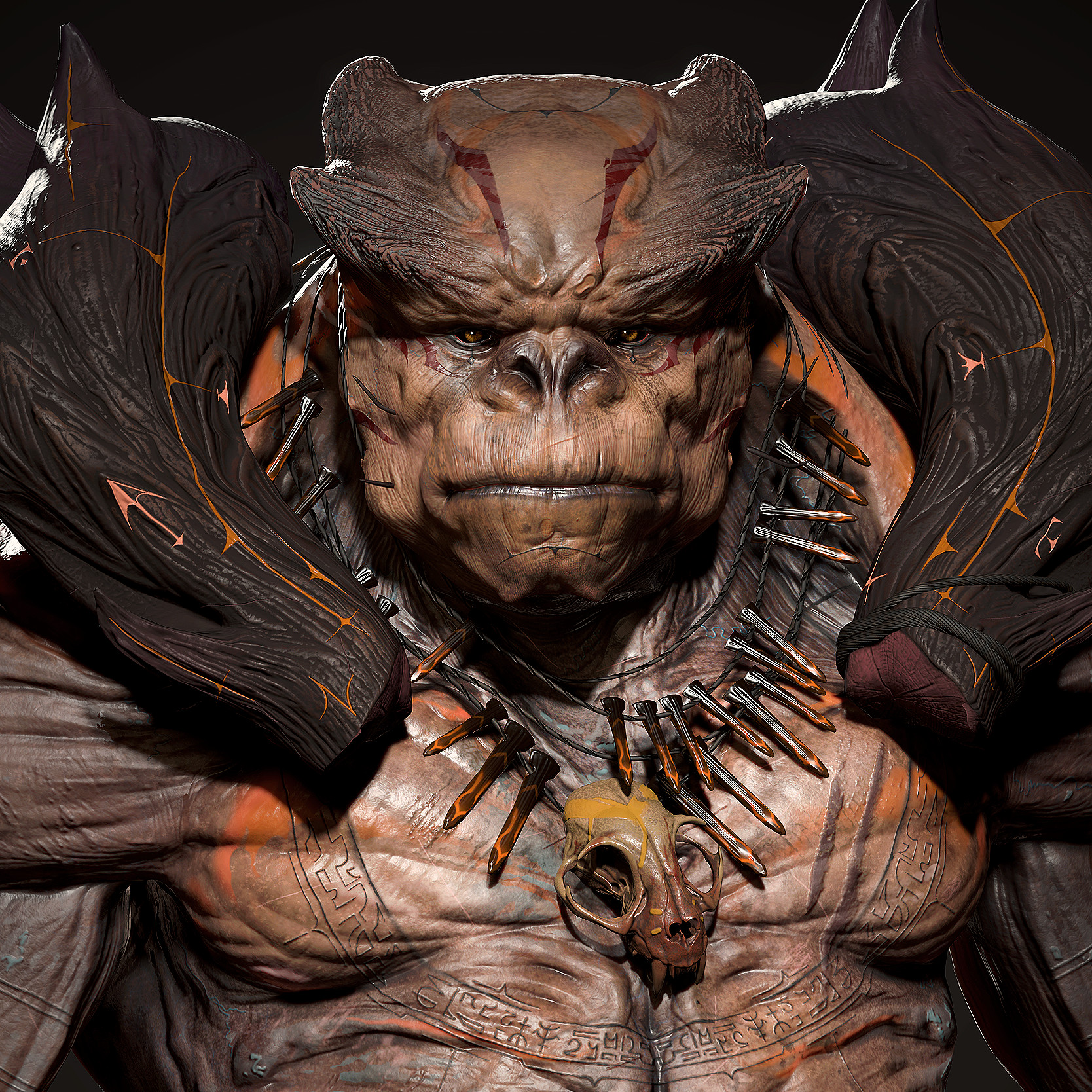 ArtStation - Bubak - Gandrul Warrior