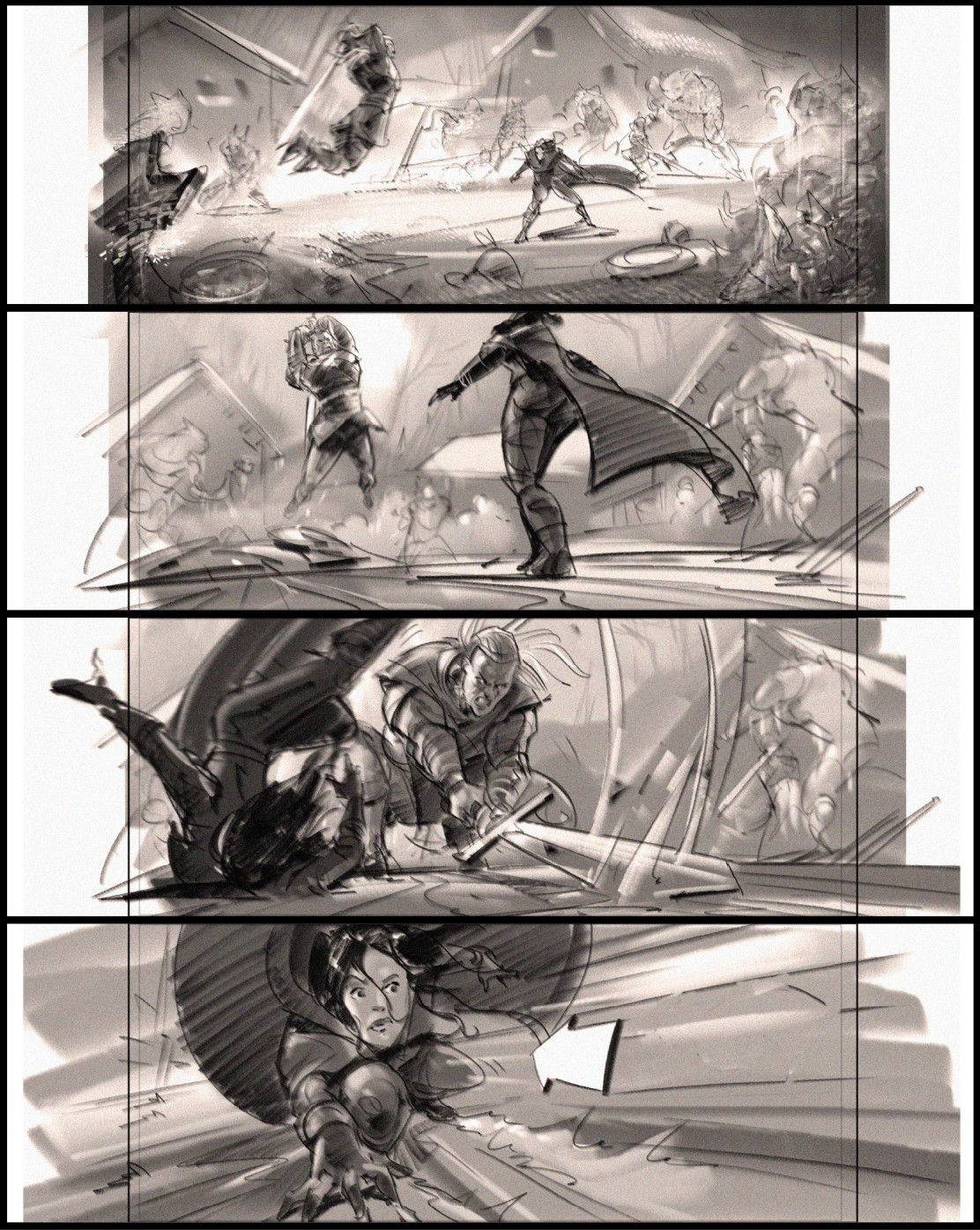 ArtStation - Game Storyboard