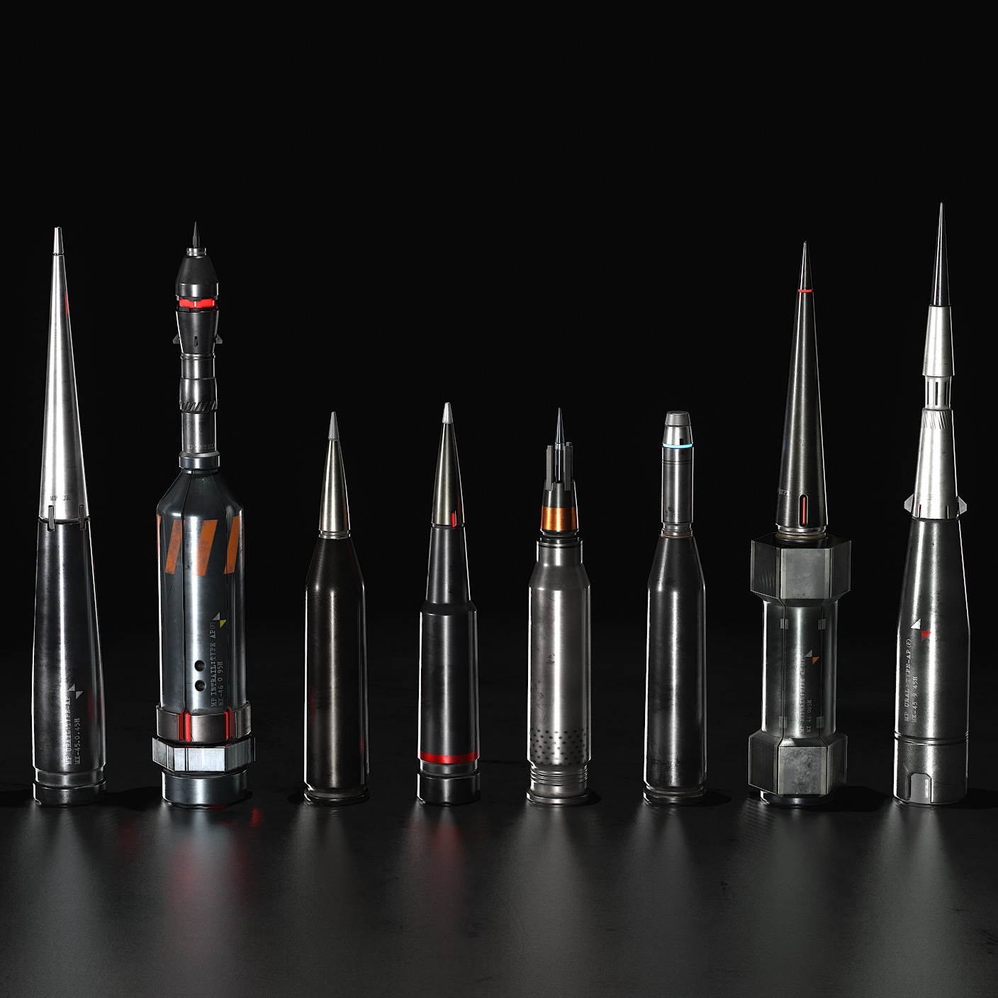 ArtStation - Sci-fi ammo