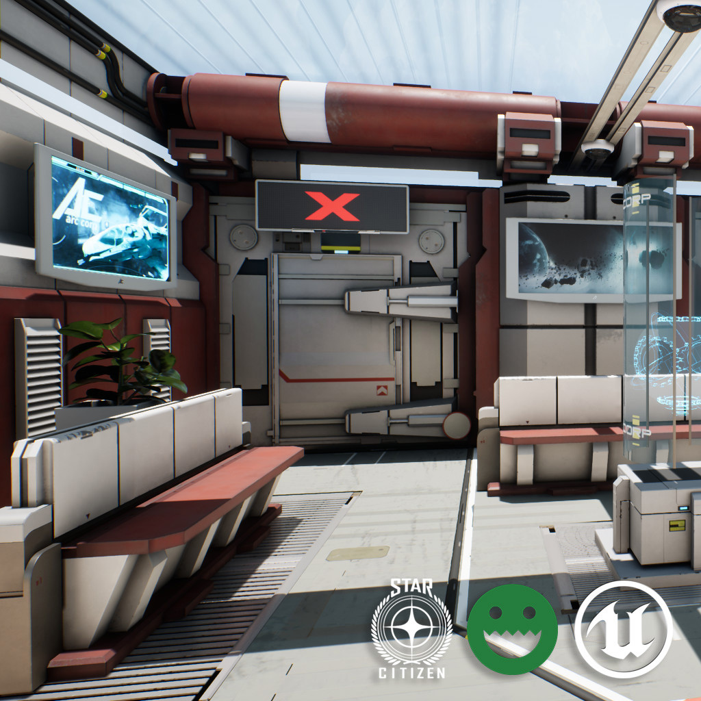 ArtStation - Star Citizen Fan Art - Arc Corp (UE4)