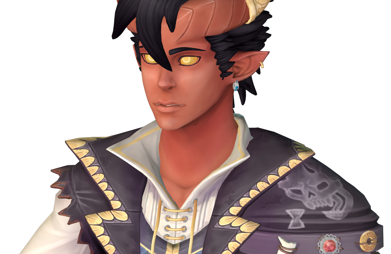 ArtStation - Malphas 3D Character Model - WIP