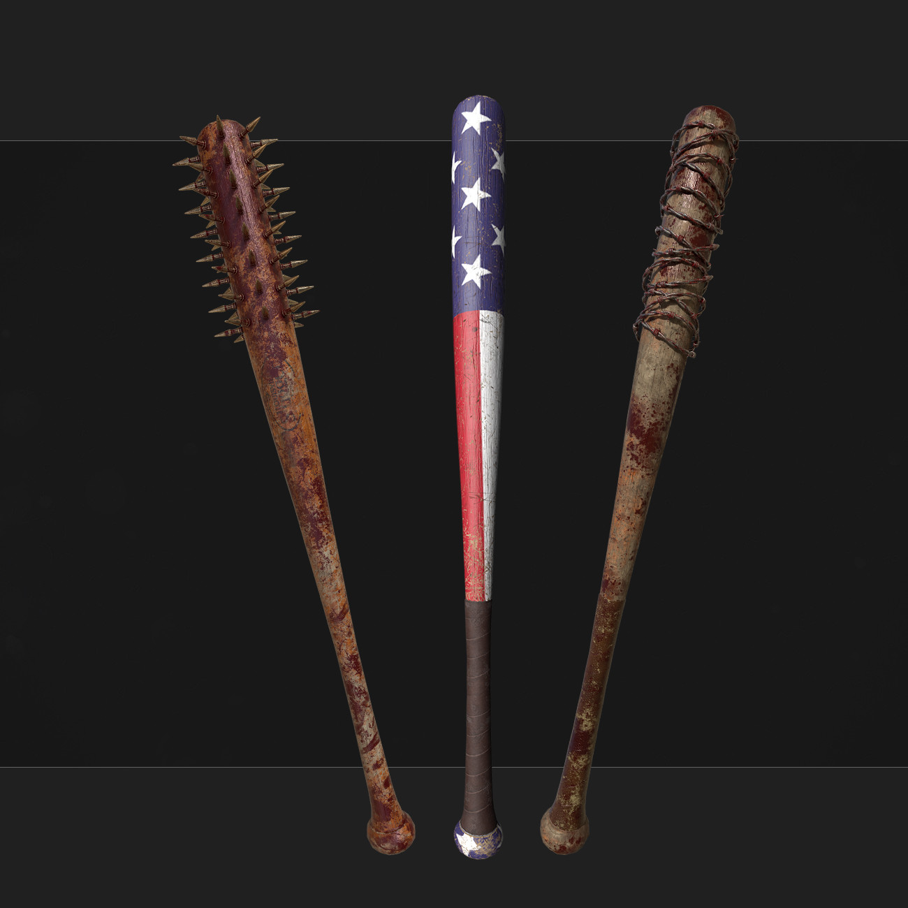 ArtStation - Baseball Bats