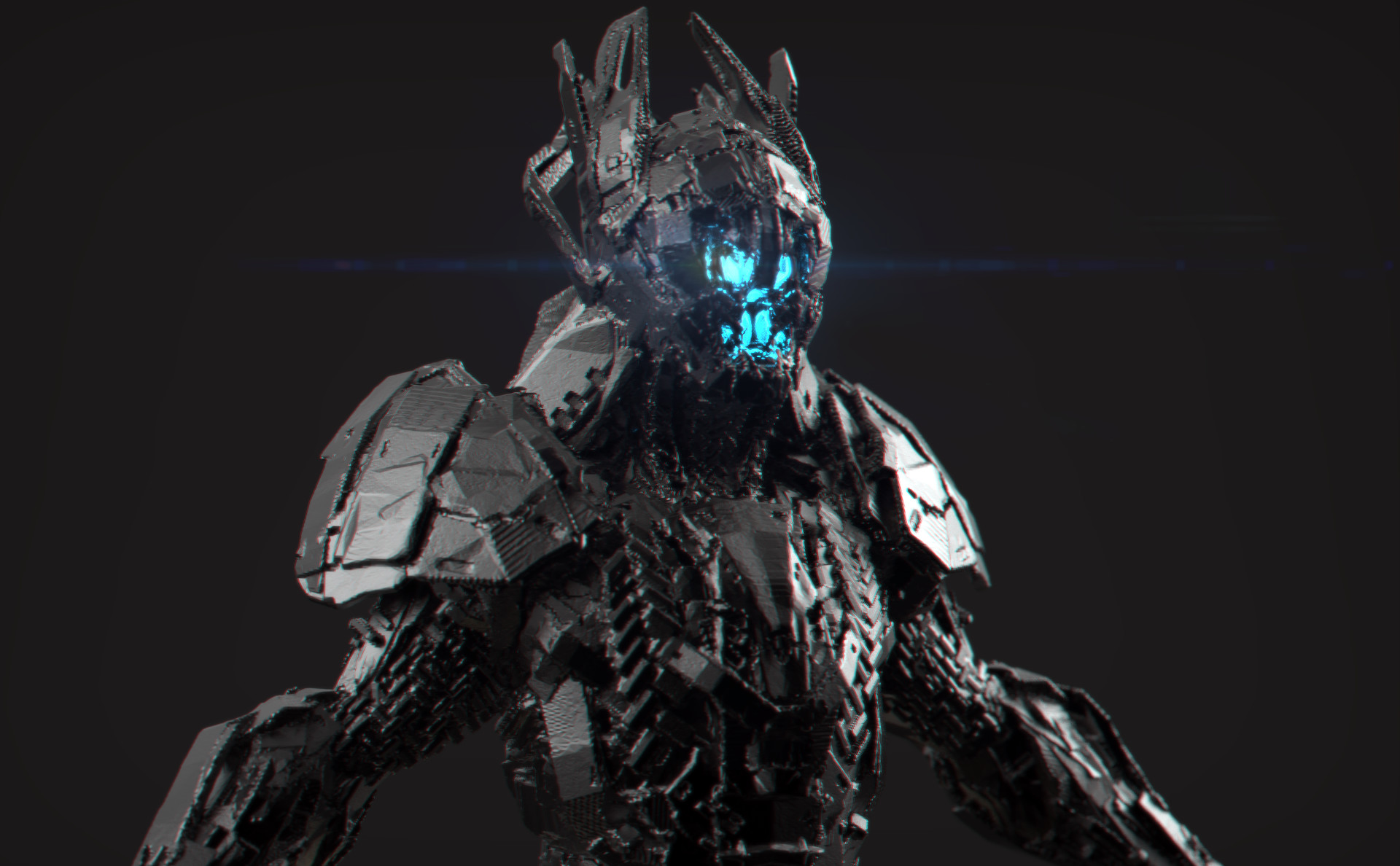 ArtStation - Tech Soldier 3D coat concept design