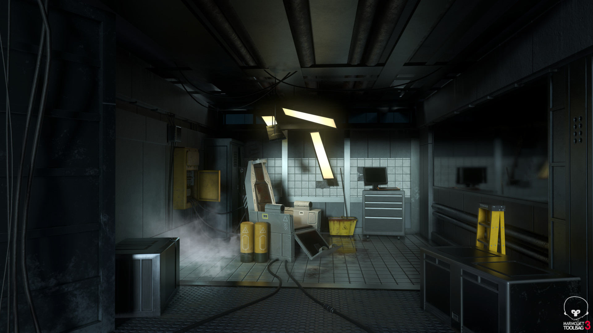 ArtStation - Interrogation Room