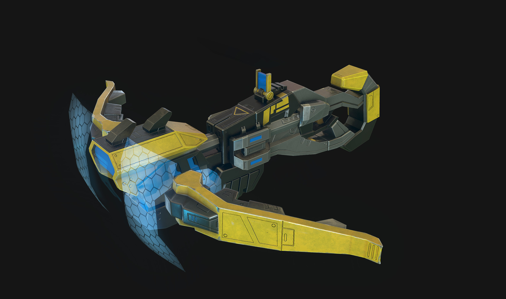 ArtStation - Sci-Fi Crossbow