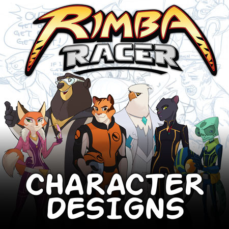 ArtStation - RIMBA RACER CHARACTER DESIGN