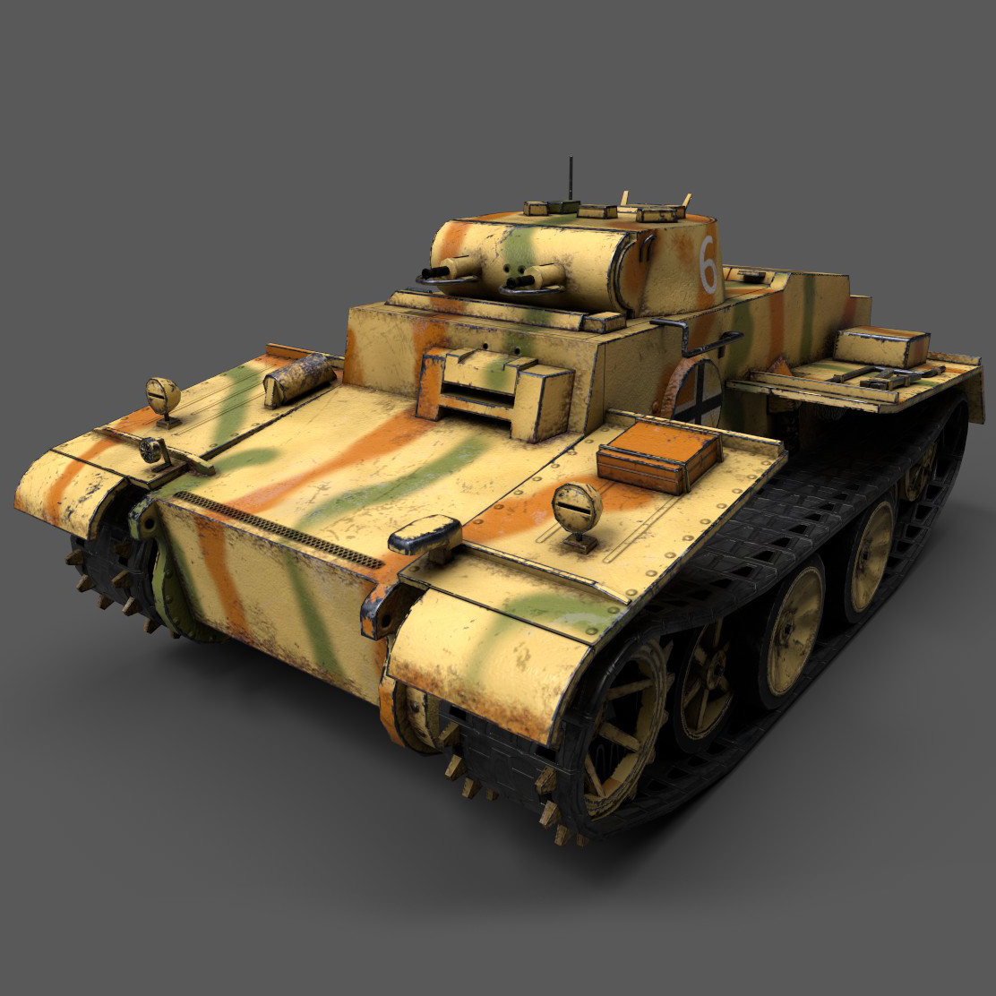 ArtStation - Panzer I VK1801