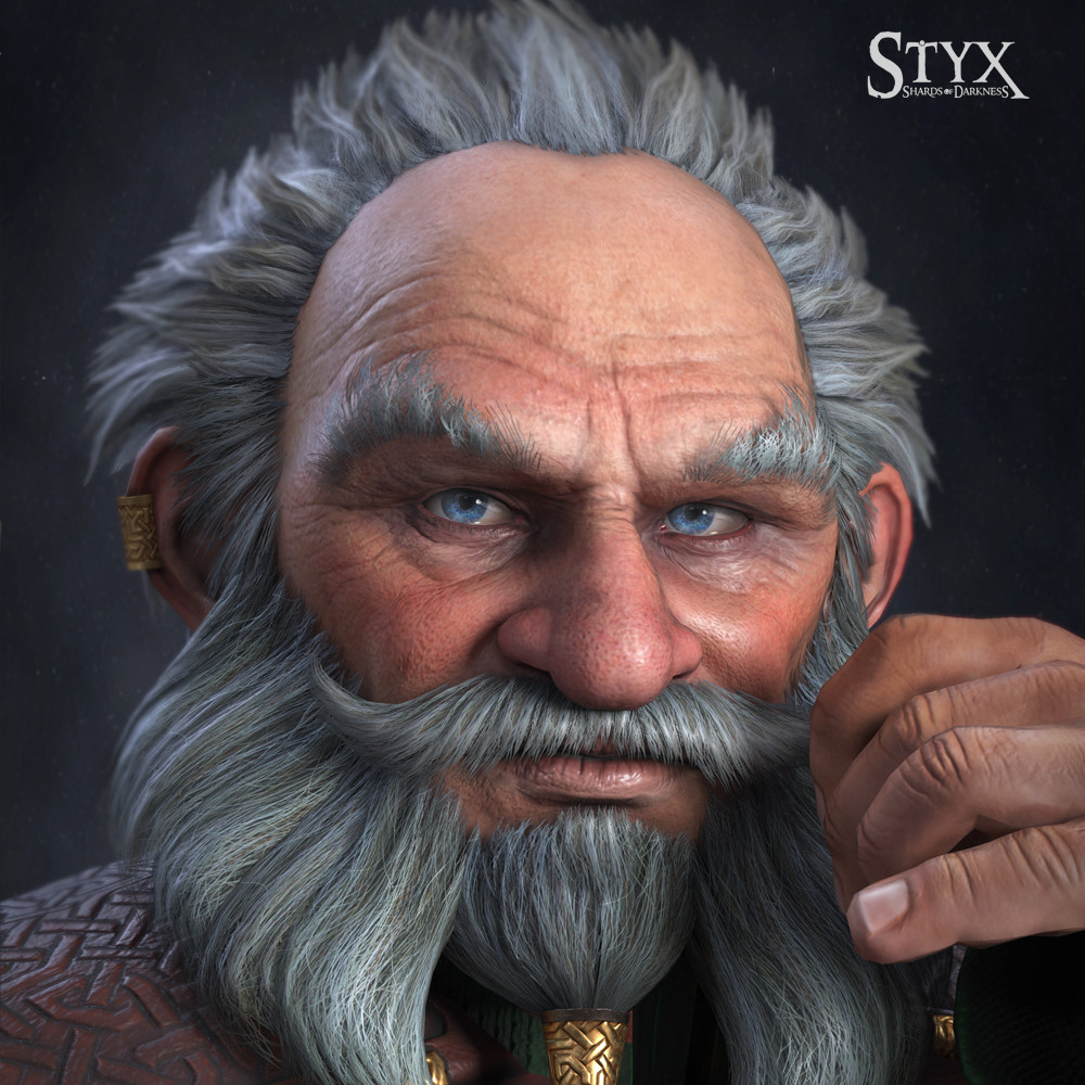 ArtStation - Styx shards of Darkness : Dwarf Ambassador