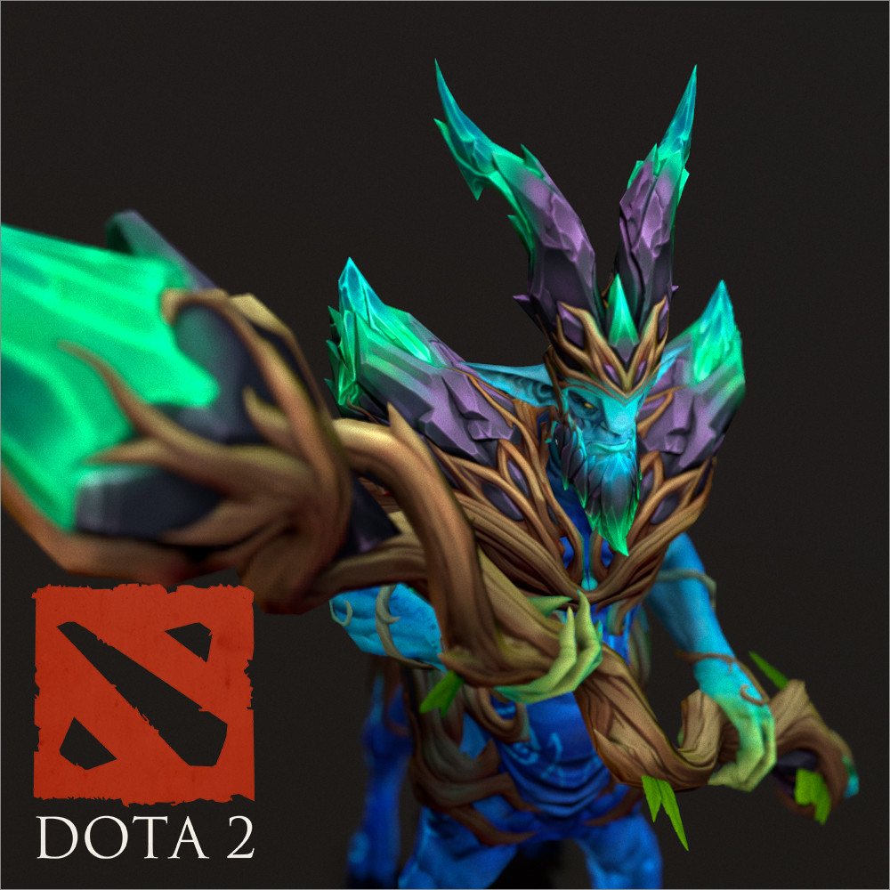ArtStation - Dota 2 | Keeper of the Caves | Texture, TG art