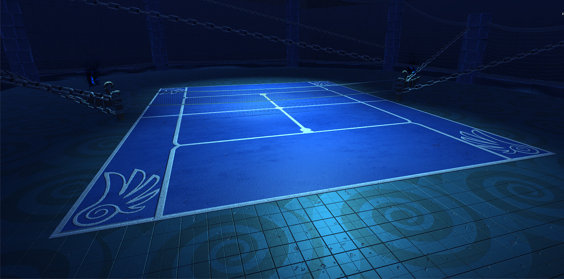 ArtStation - Judgement Court - Tenis Arena