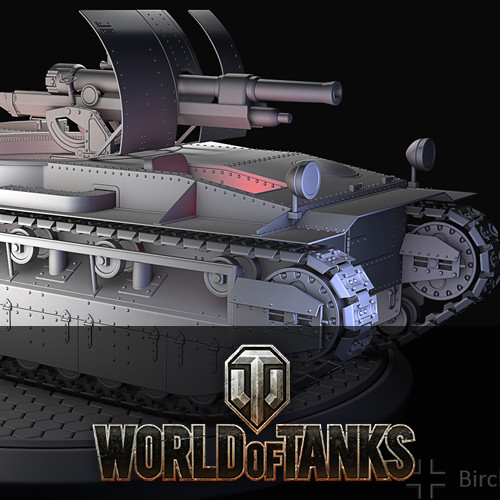 ArtStation - World Of Tank_ Birch_Gun