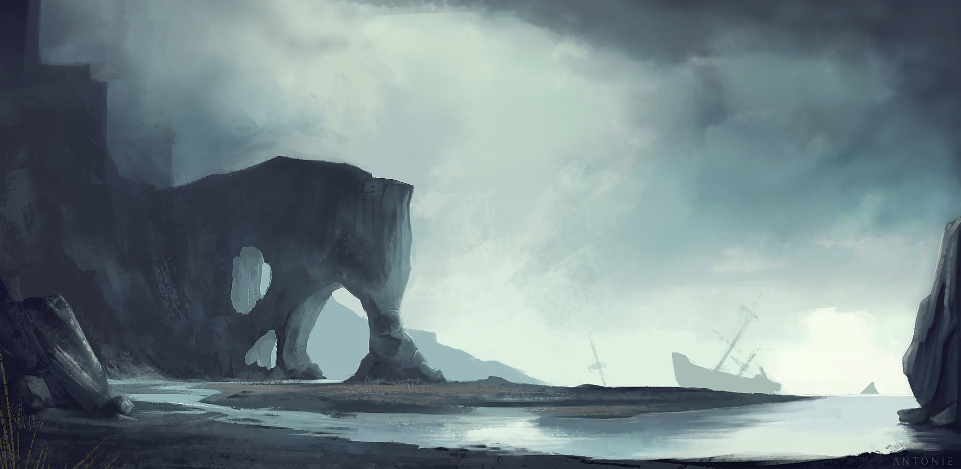 ArtStation - Ghastly Shores