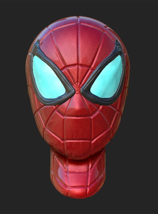ArtStation - The head of the Iron Spider
