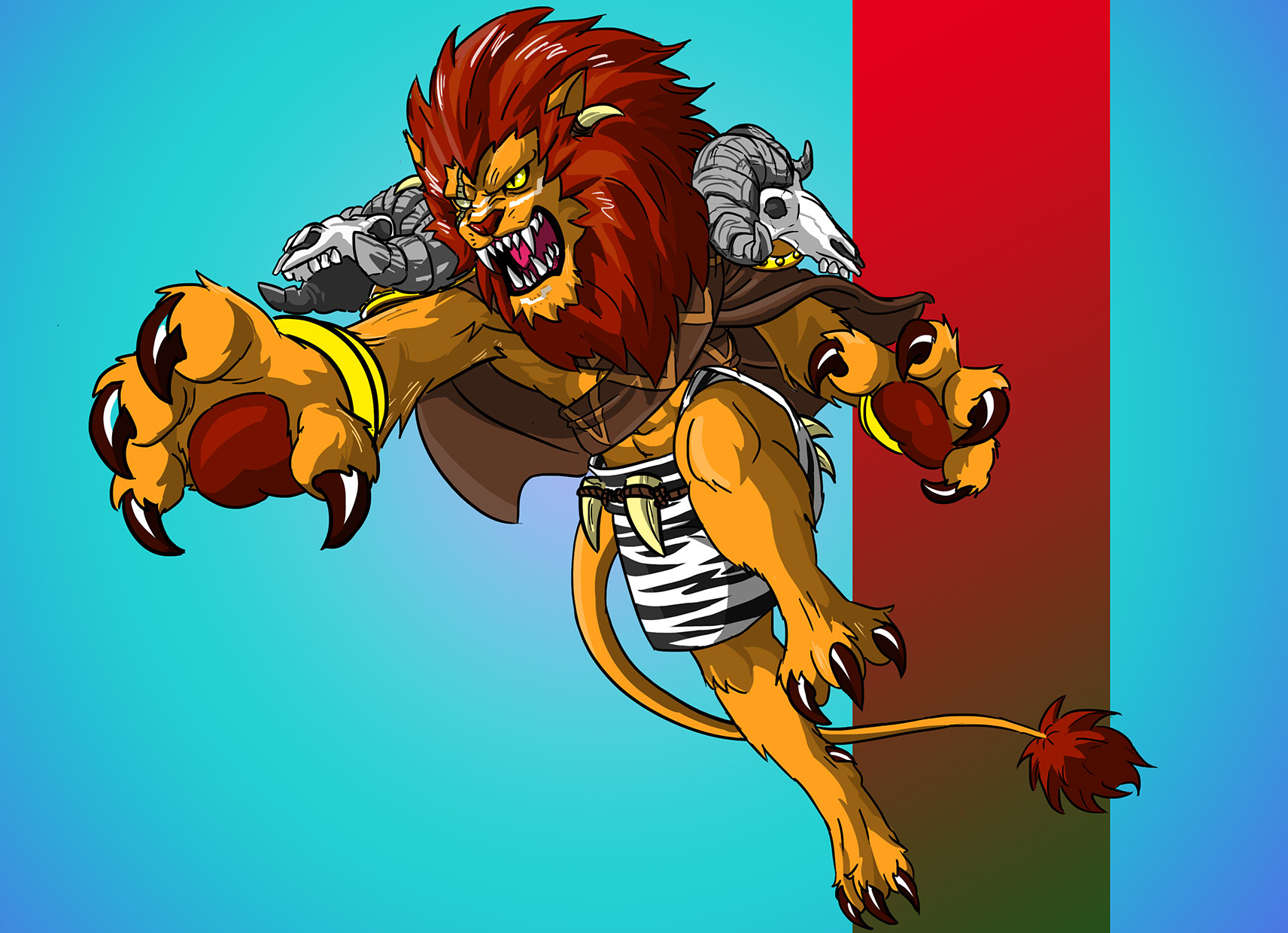 ArtStation - Lord Leo, Redesign and Evolution process