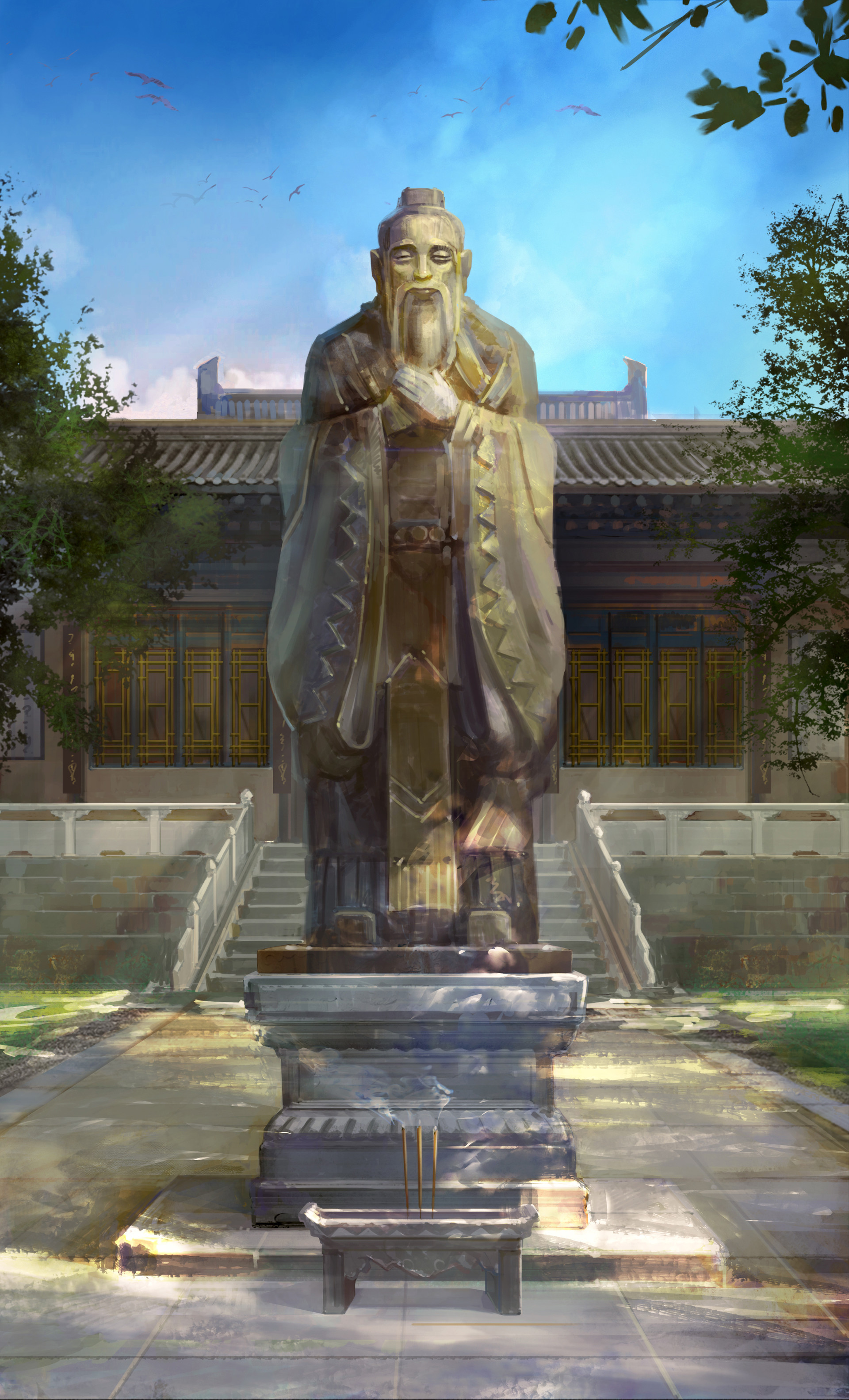 ArtStation - Master Confucius