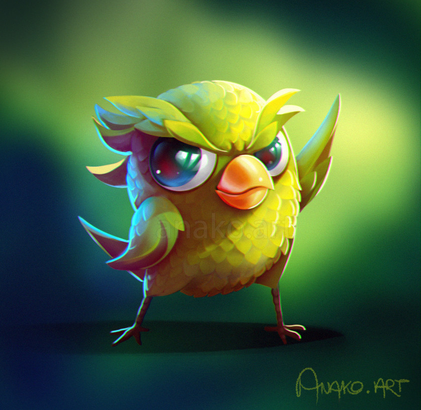 ArtStation - birdie