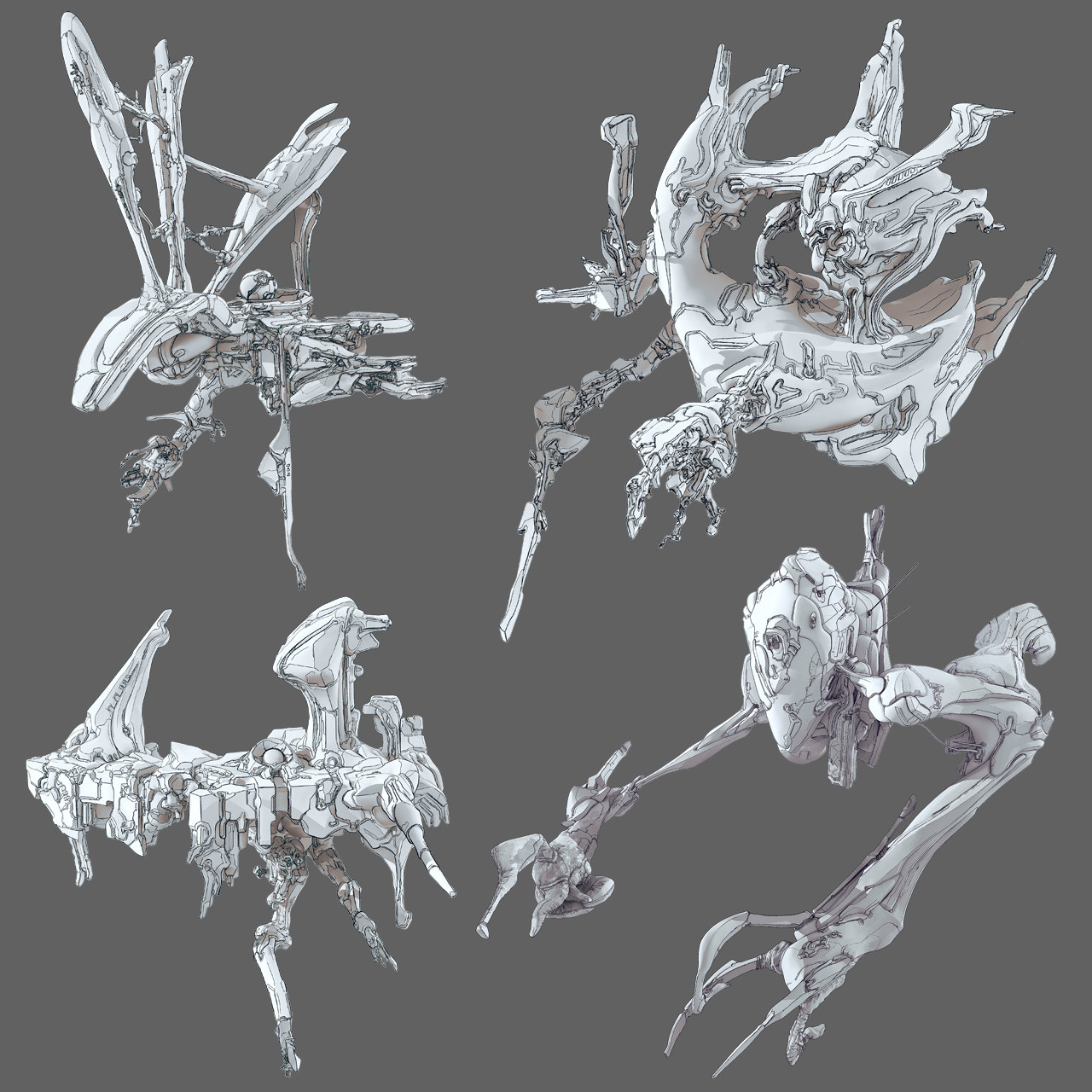 ArtStation - Robot concepts