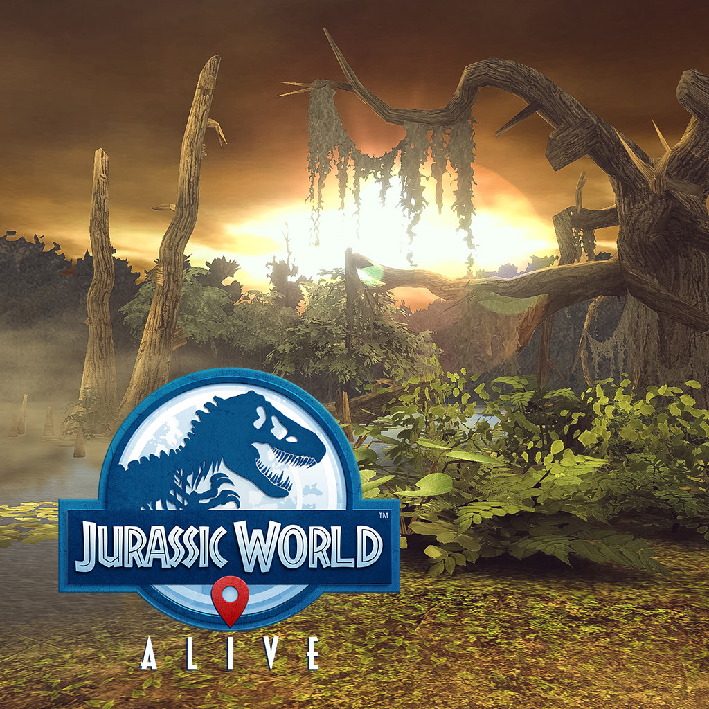 ArtStation - Jurassic World Alive Sorna Marshes.