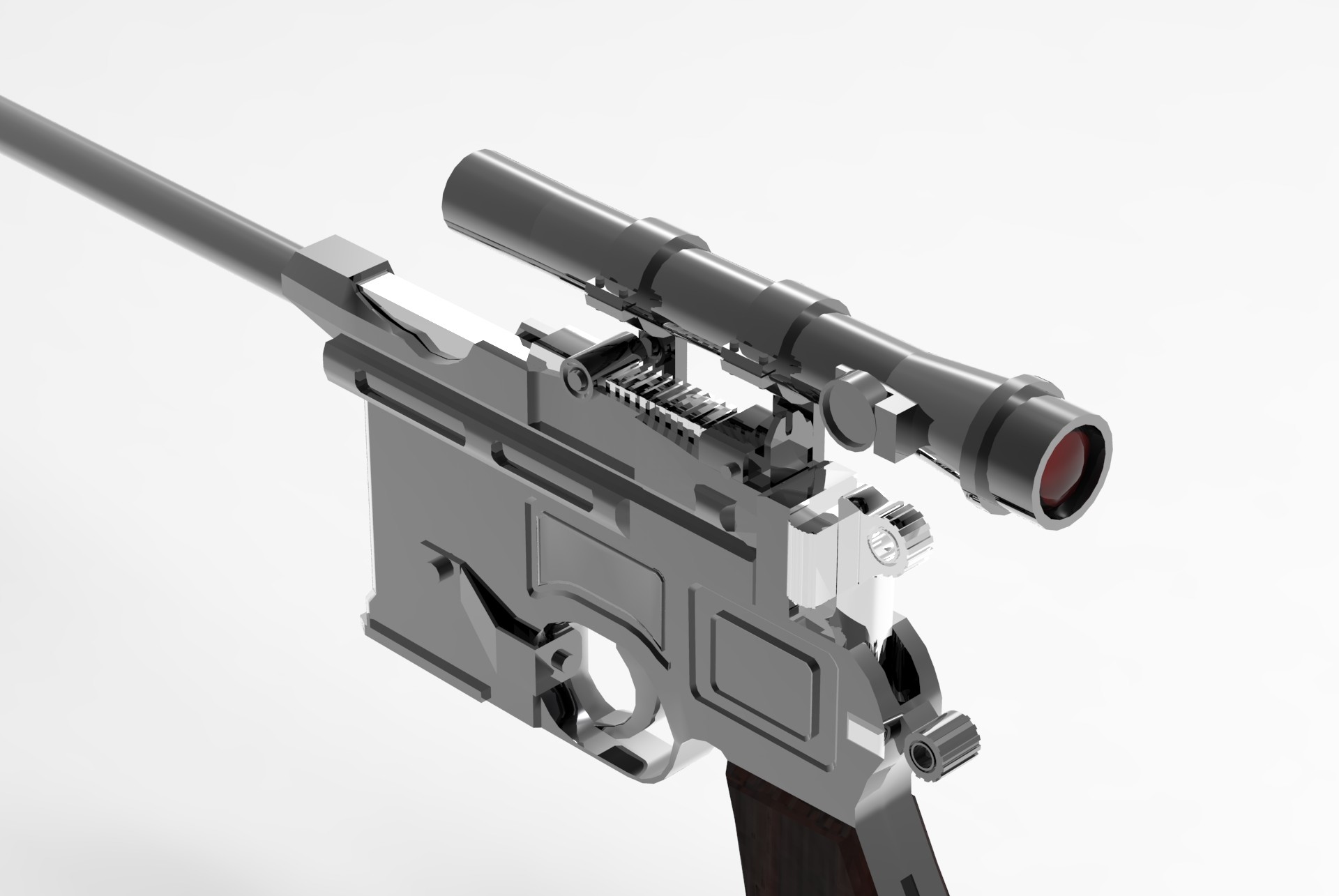 ArtStation - Mauser Handgun