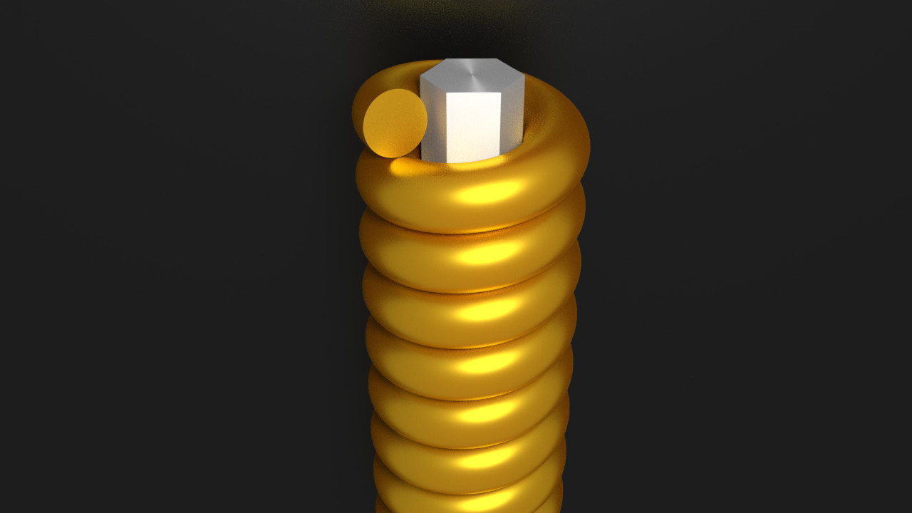 ArtStation - Guitar String close up view | 3D Animation