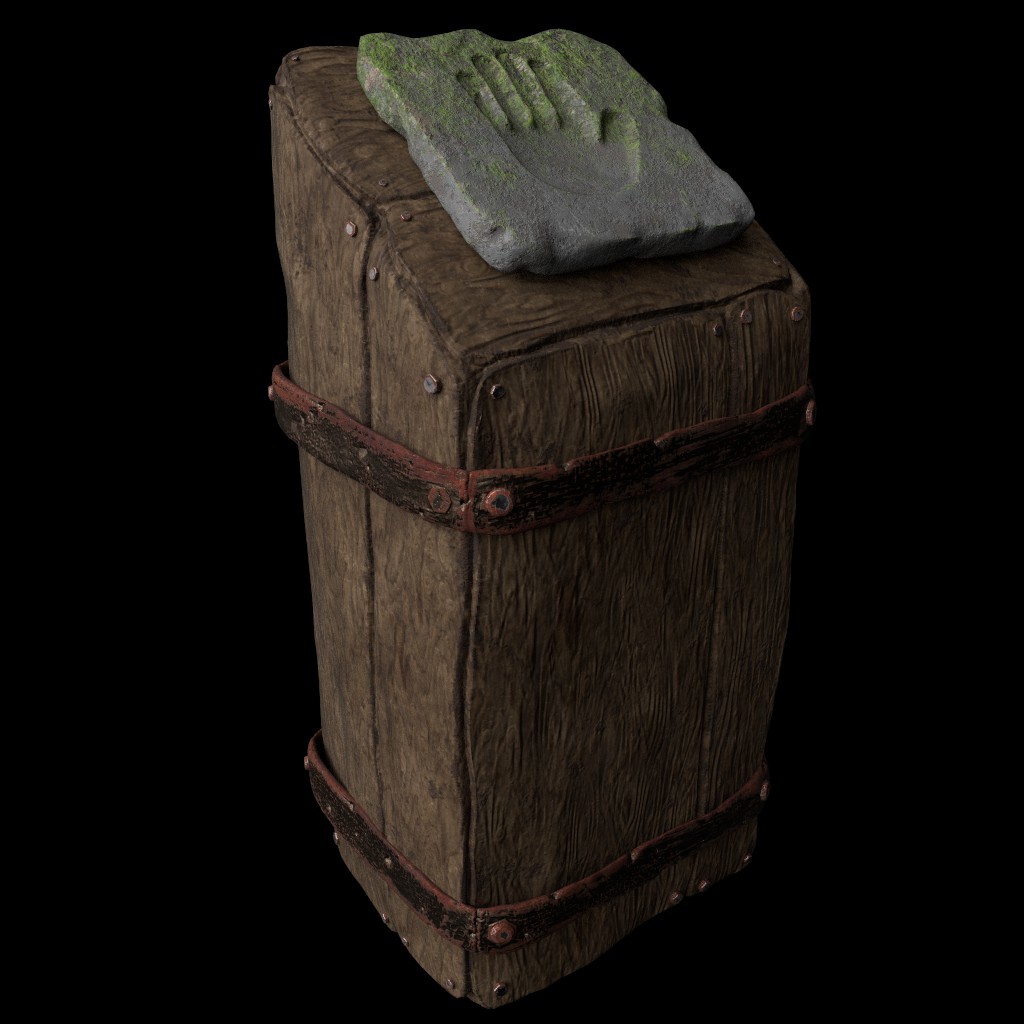 ArtStation - 034 Medieval Elevator Button